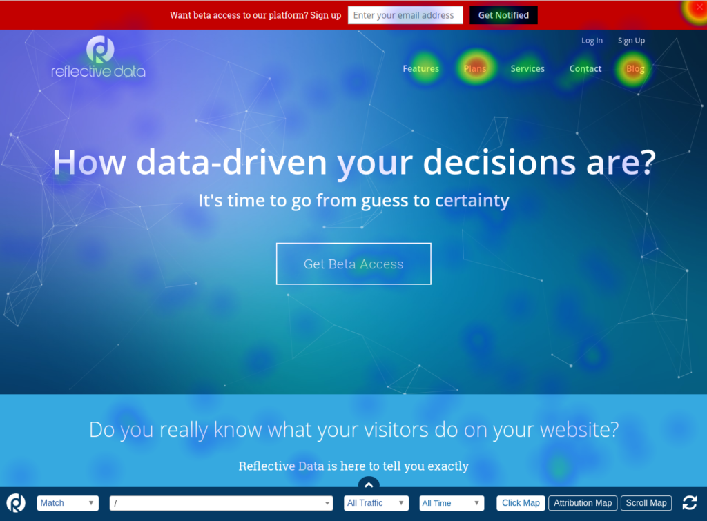 Heatmaps - Reflective Data